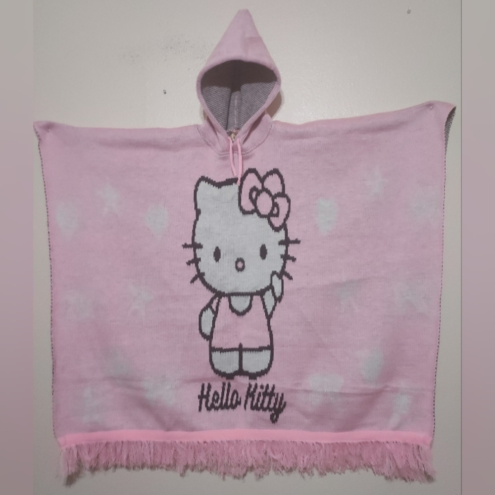 Hello Kitty Hooded Poncho - Gem
